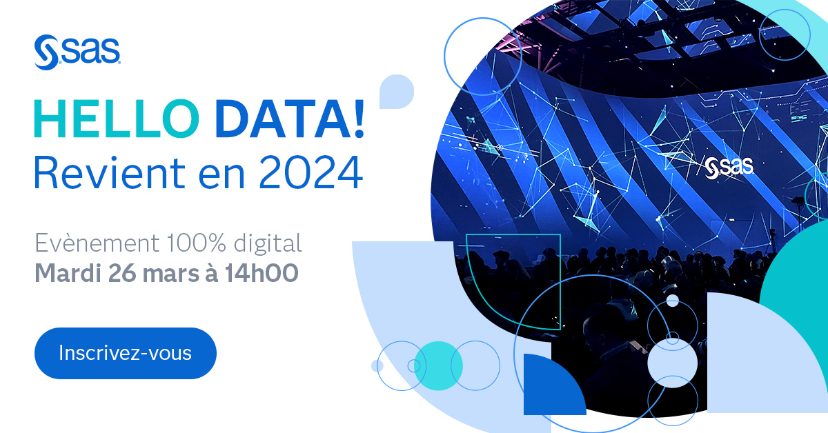 Regardez le replay d'Hello Data 2024 | SAS